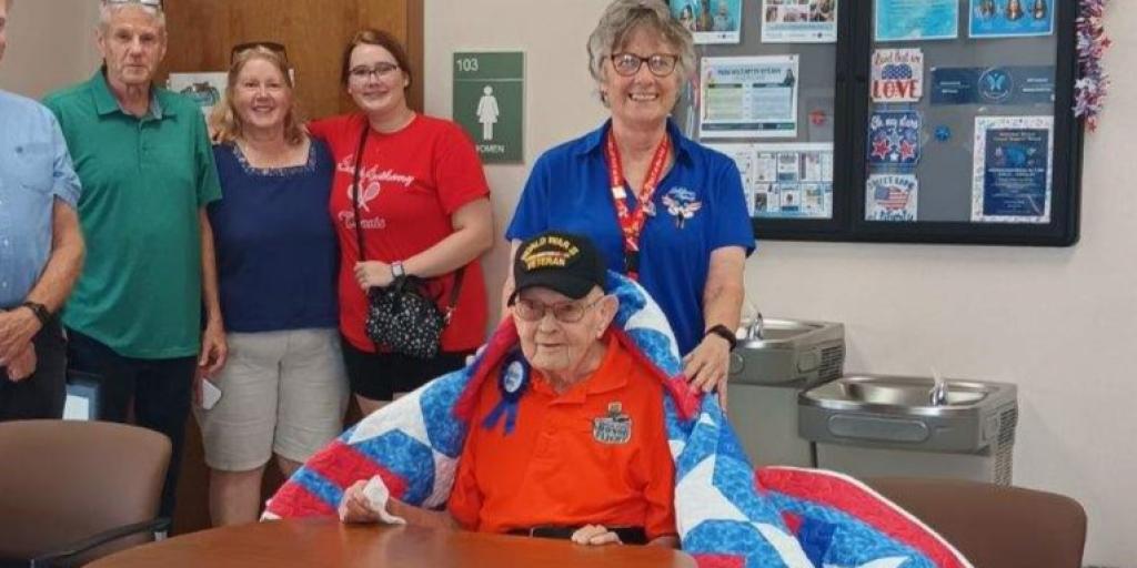 Celebrating A Century Of Dedication: Effingham Honors Veteran George Mette's 100th Birthday | VA ...